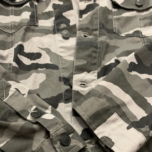 Ecko Unlimited | Jackets & Coats | Ecko Unltd Mens Camo Denim Jacket L ...